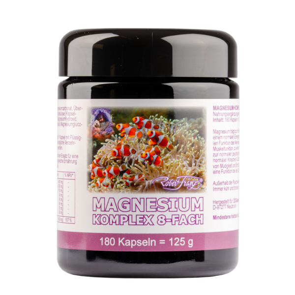 Robert Franz Magnesium | 8-fach Komplex | 180 Kapseln